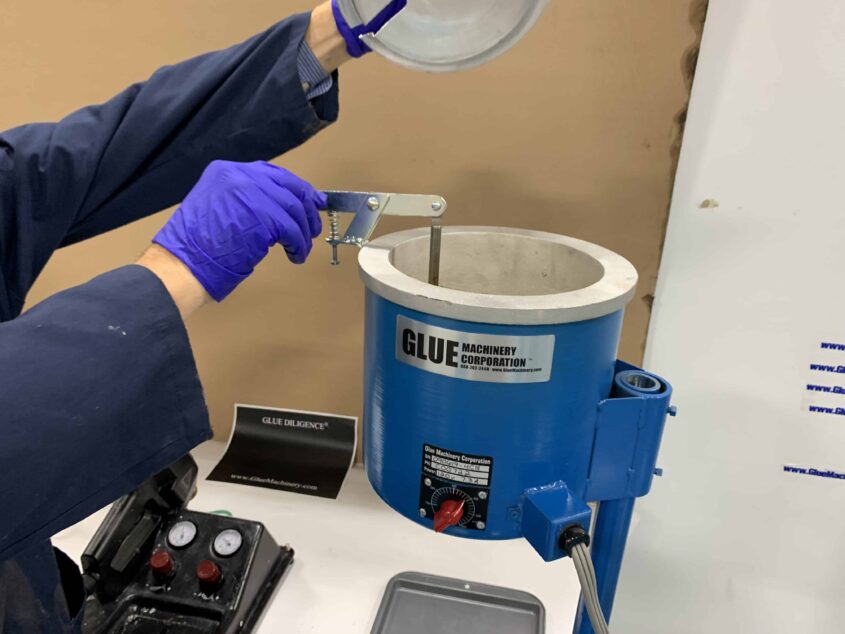 Melt-Fill Tank | Glue Machinery Corporation | Baltimore, Md