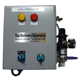 Pneumatic Level Control For Sensing Adhesive Levels