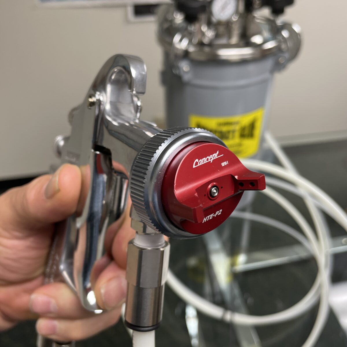 ezGluer™ Contact Glue Spray System | Glue Systems : Glue Machinery Corp