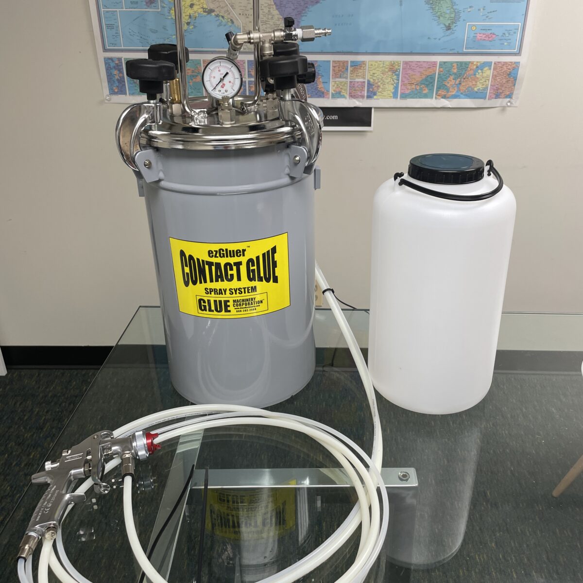 ezGluer™ Contact Glue Spray System | Glue Systems : Glue Machinery Corp